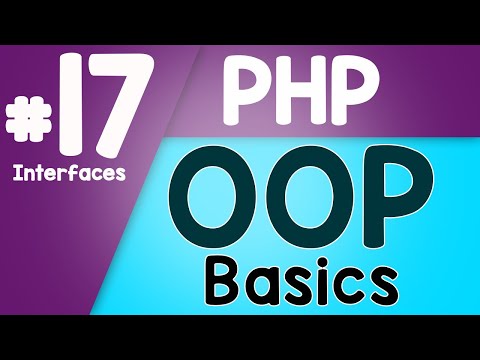 Learn 17 PHP Object Oriented Programming Basics OOP | Interfaces | Quick programming tutorial ...