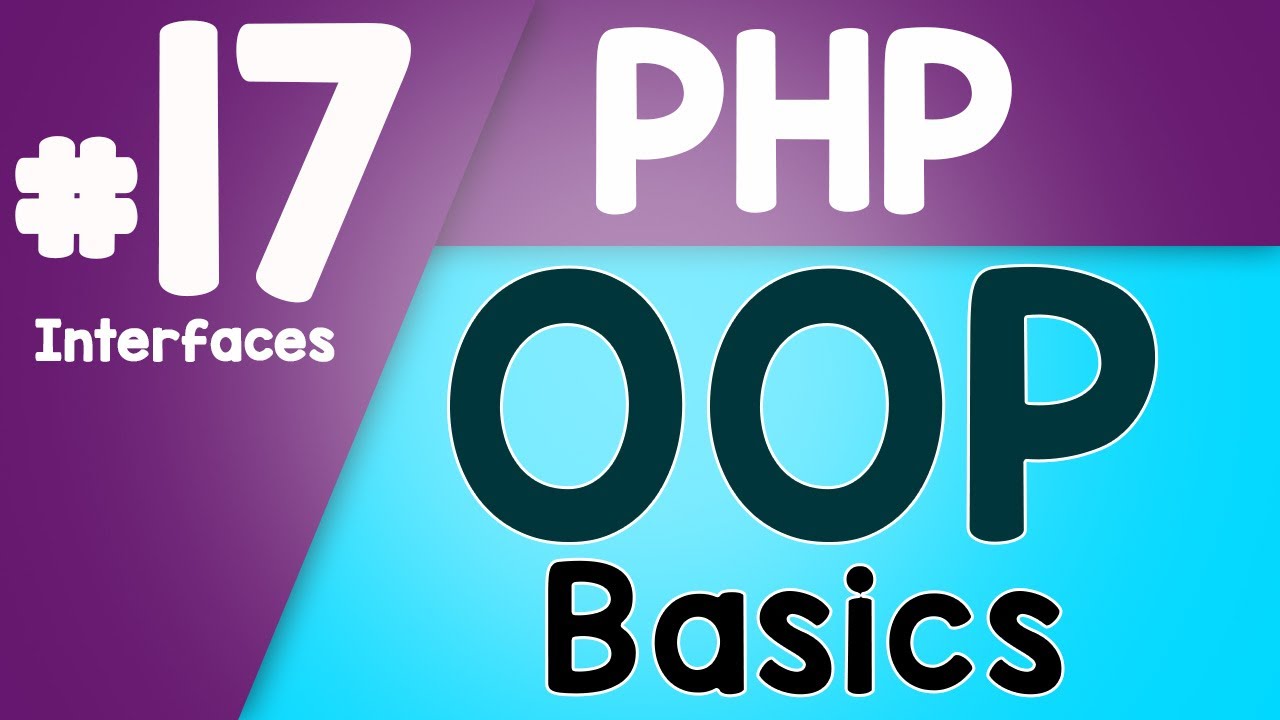 #17 PHP Object Oriented Programming Basics - OOP | Interfaces | Quick programming tutorial