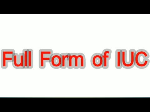 #IUC. Full Form of IUC in Telecommunication (India) FullForms