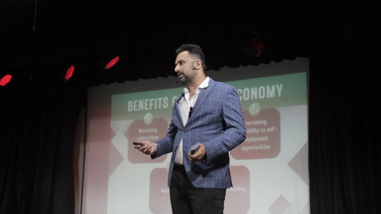 SHARING ECONOMY: COLLABORATIVE CONSUMPTION IS TRANSFORMING ECONOMIES | Aditya Kale | TEDxSandhauesen