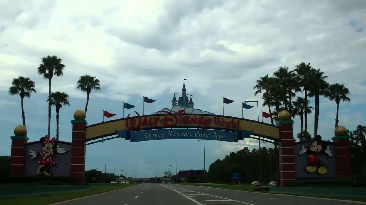 MyDisneyFix | WALT DISNEY WORLD SIGN FROM WORLD DRIVE 2011 HD | iThemePark