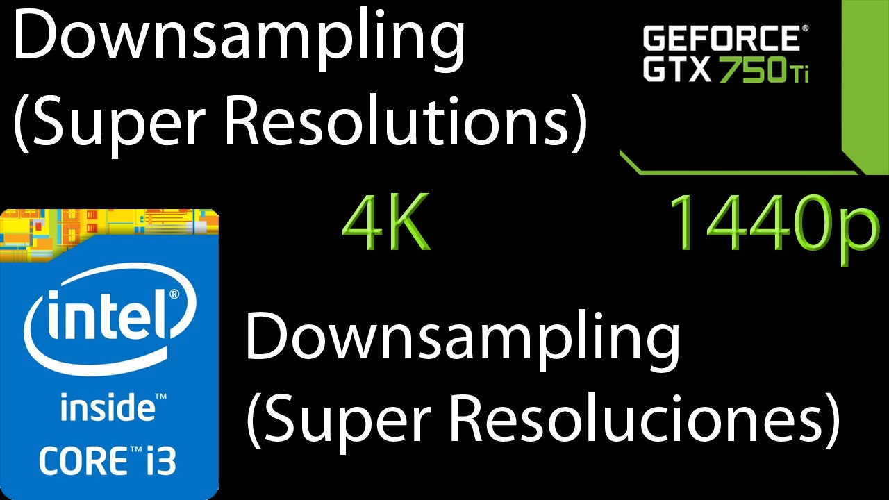 Downsampling tutorial (Super resolutions) / Tutorial de Downsampling (super resoluciones)