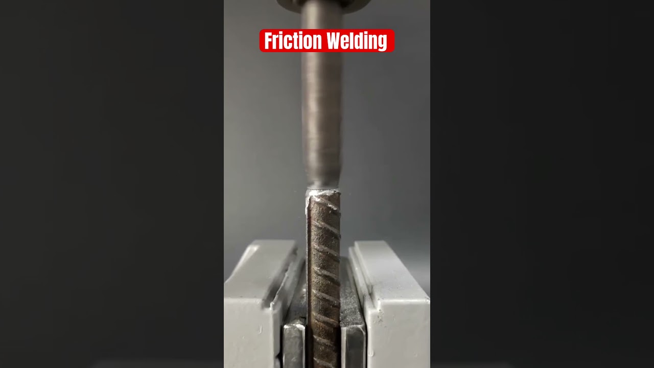 Friction Welding sounds  | Strongest Metal Joining Method 💪 #Welding #shorts #frictionwelding