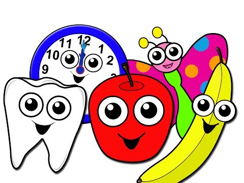 "Nursery School Songs Collection" - Kindergarten Preschool Video, Baby Toddler Learning, Kids Rhymes