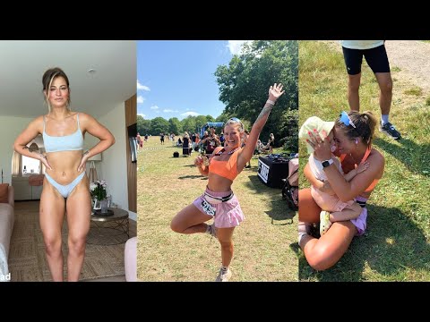 half marathon race week!! how I feel about my body 2 years after my baby + girls holiday prep VLOG