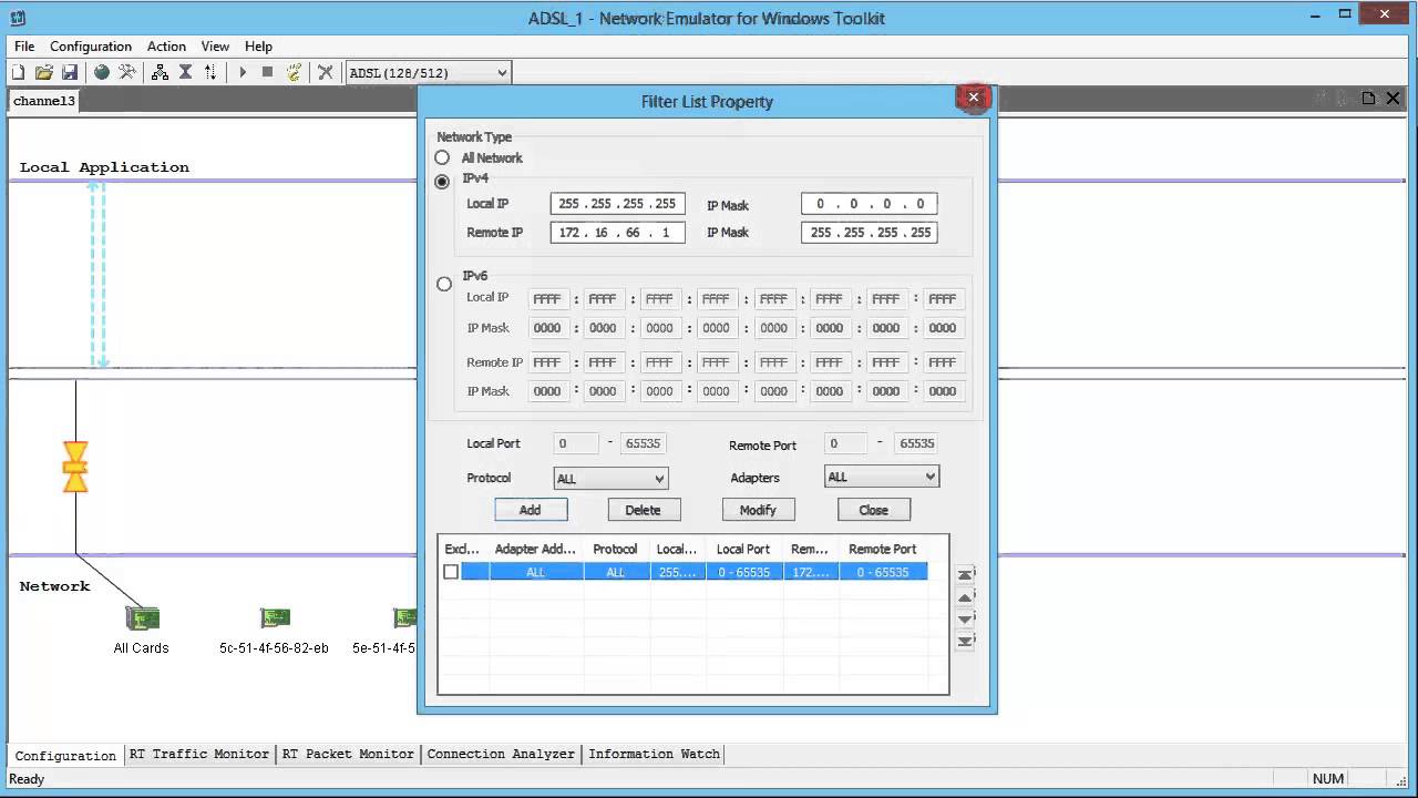 Network Emulator For Windows Toolkit Tutorial (Basic)