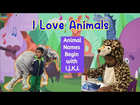 Animal Names starts with Letter I,J,K,L