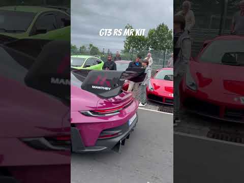 😍😍😍 Porsche GT3 Rs Manthey Kit ufo #motorsport #porsche #gt3rs