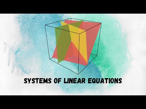 Linear Algebra: Systems of Linear Equations
