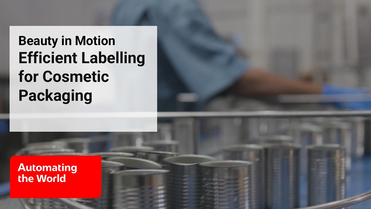 Automation Behind the Glam | Episode 3 – efficient labelling for cosmetic packaging