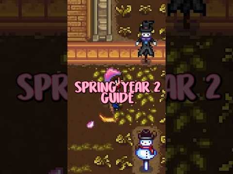 What to do in SPRING YEAR 2!