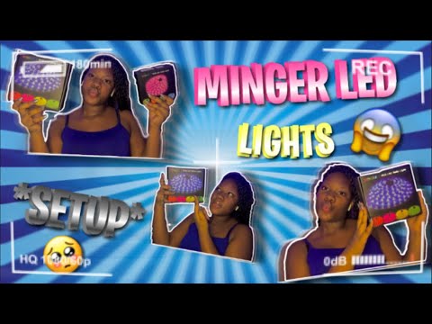 Minger LED LIGHTS *SETUP* | Itssjustlexii |