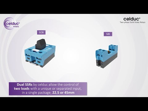 celduc relais Two-phase Solid State Relays