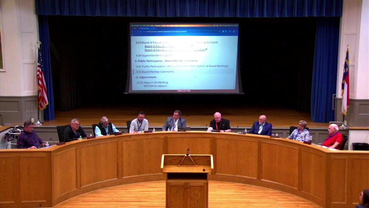 Board of Education Meeting - April 13, 2026