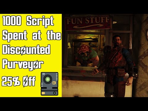 Fallout 76- Legendary Vendor I spent 1000 Script With 25% Off