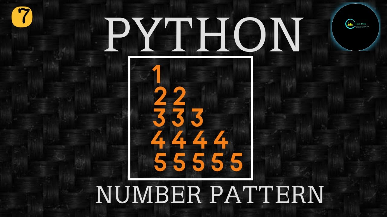 Python pattern programs || How to make right triangle shape pattern program in python
