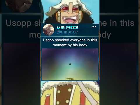 usopp badass moments #onepiece #otaku #anime #usopp #shorts