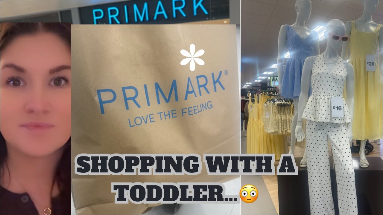 Primark shopping with my Toddler 😳 Lets goo… Spring New in ☀️🛍️