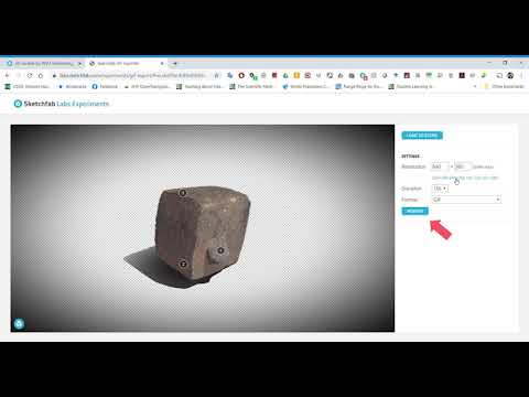 Sketchfab Model Rotation – Ursula Ackah