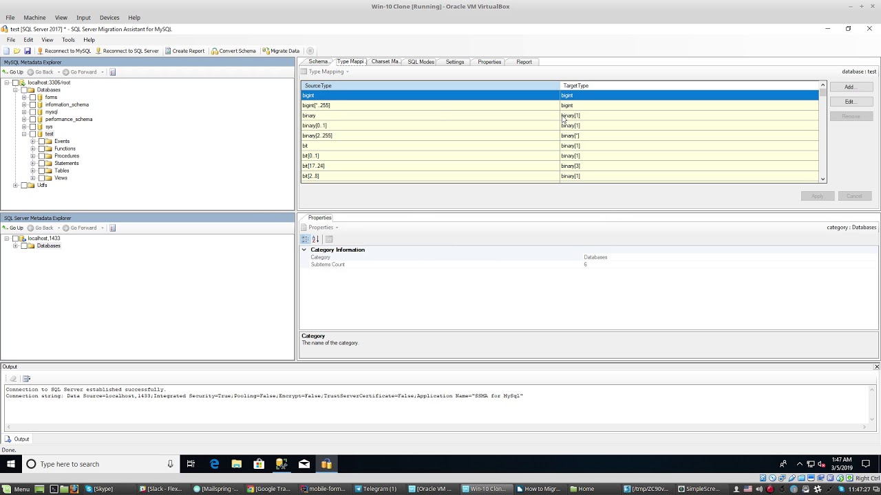 How to Migrate MySQL Database to MS SQL Server Database