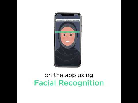 Register for UAE PASS on the app using Facial Recognition