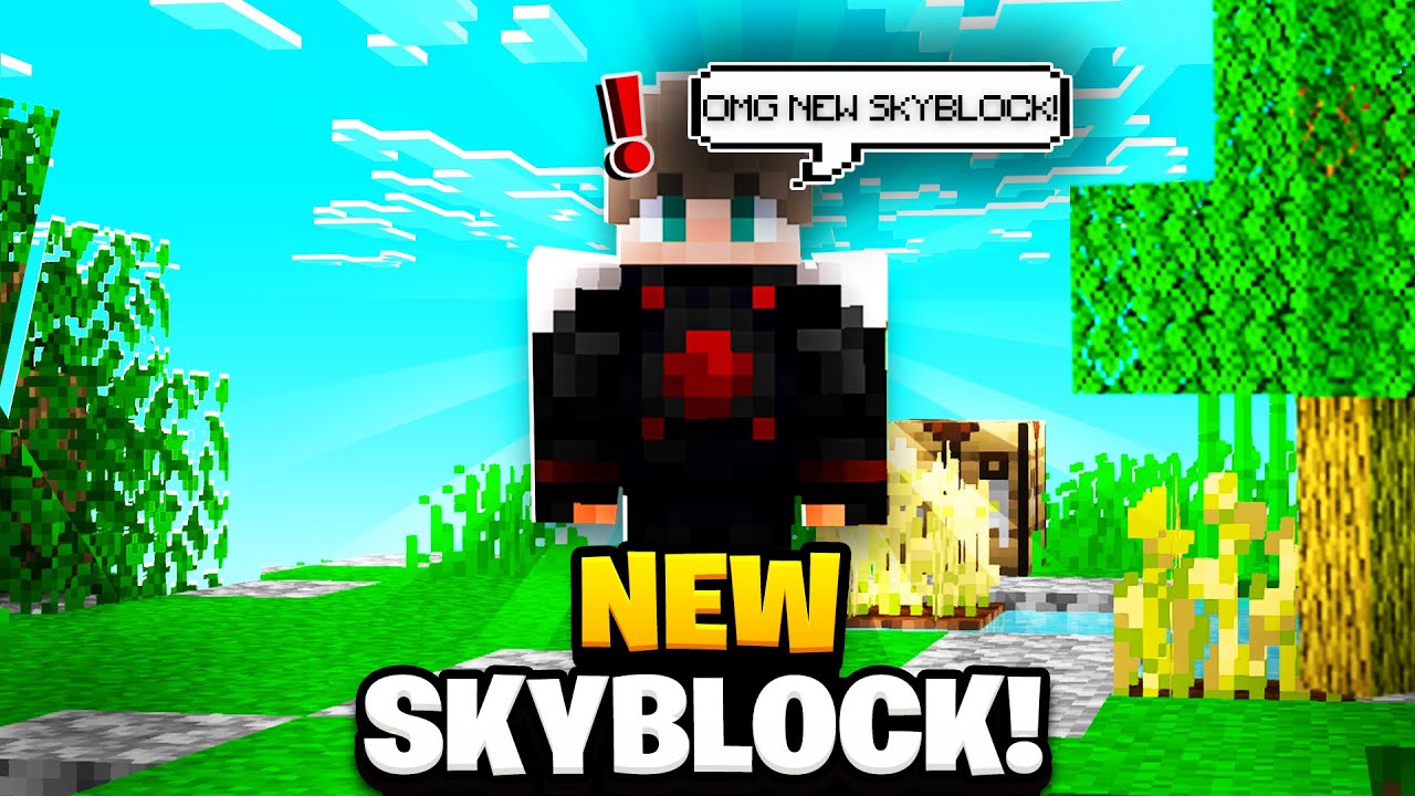 I Tried A BRAND NEW Skyblock Server In 2023...
