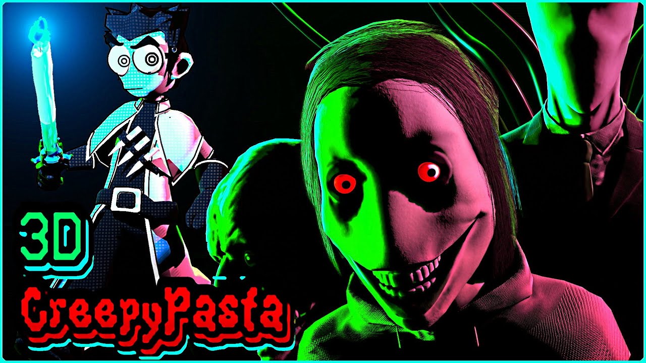 Creating FAMOUS CREEPYPASTAS in 3D Software