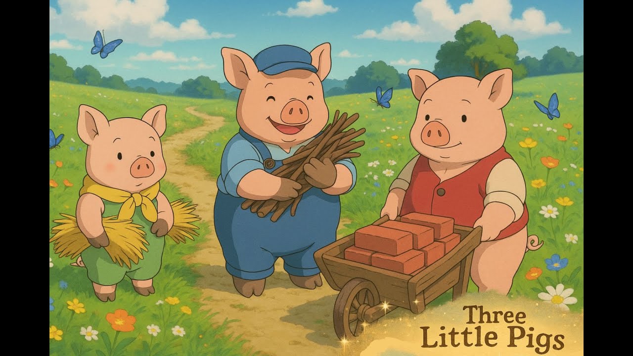 The Three Little Pigs 🐷 | Classic Fairy Tale for Kids | Great for Bedtime, Storytime, and anytime