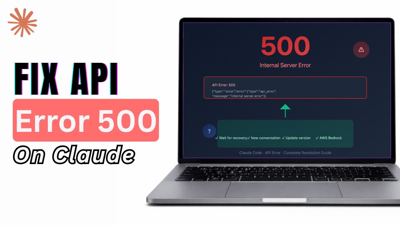 [API ERROR 500] How To Fix CLAUDE  2026 | “This Isn’t Working” Problem
