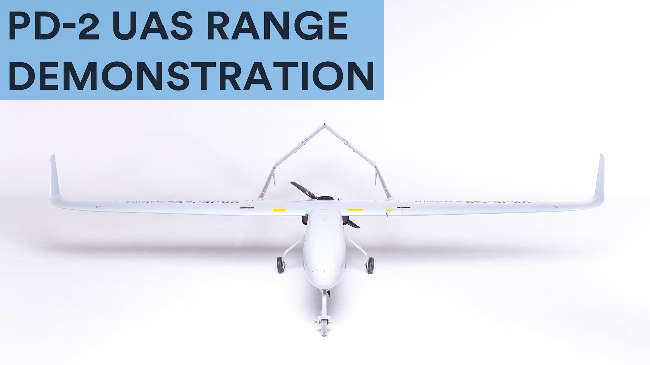 PD-2 UAS 200 km range demonstration