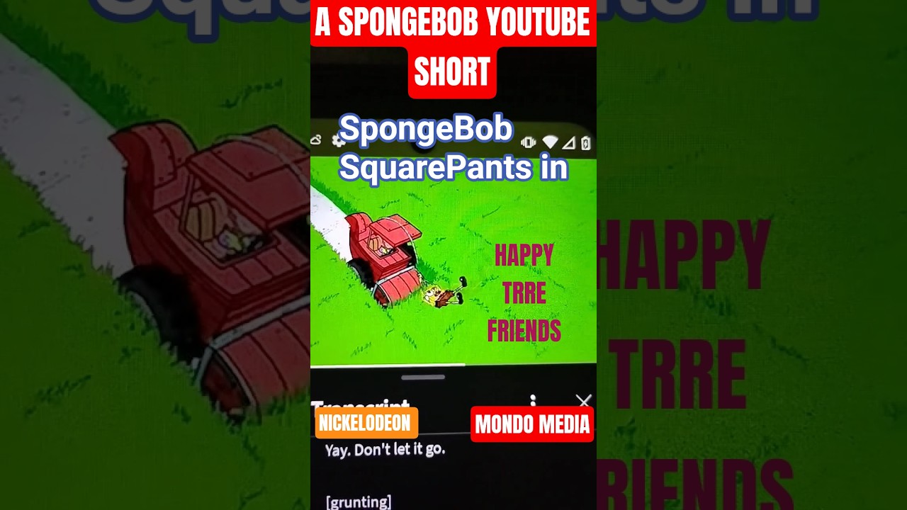 SpongeBob SquarePants In Happy Tree Friends! 😱