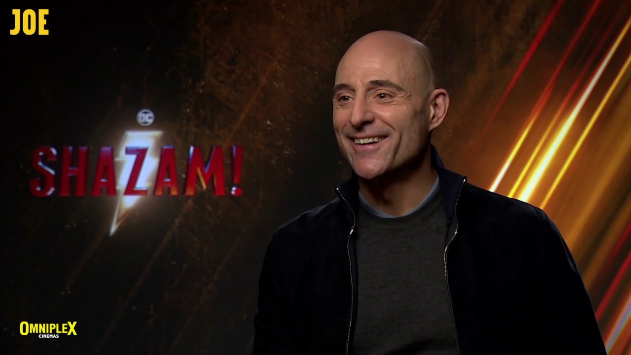Mark Strong loves being REALLY evil in Shazam! and remembers his time working on The Guard