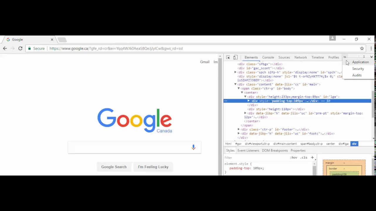Google Chrome  - View Certificate Details