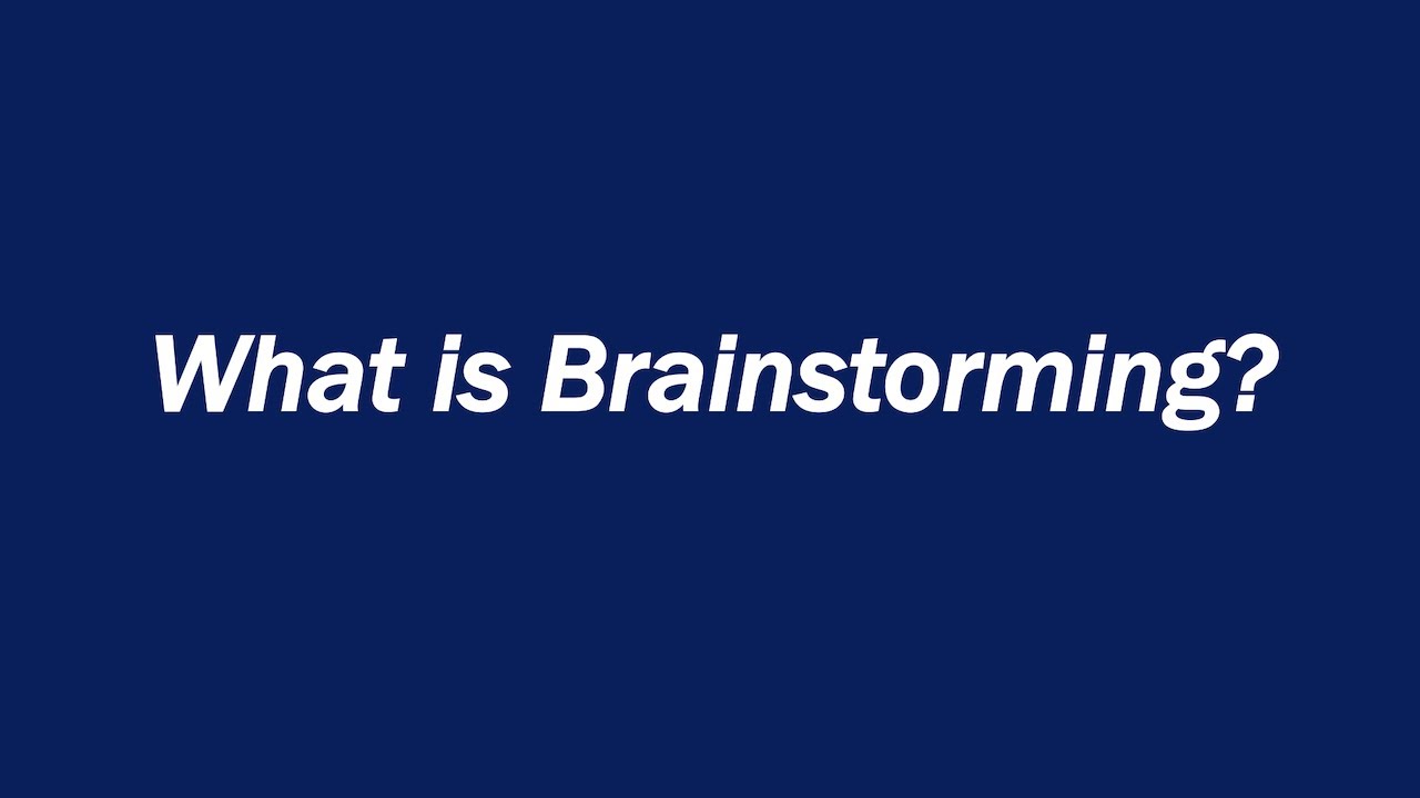 What is Brainstorming? Definition and Examples