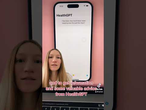 What is HealthGPT? New Al personal health assistant!#healthGPT #GPT #GPT4 #chatGPT #health #apple