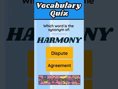 Synonyms Showdown: Quick English Quiz! π§