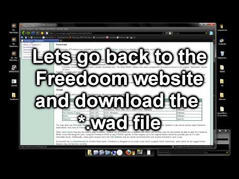 How to download/Install FREEDOOM (without owning original doom)