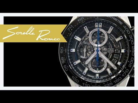 TAG Heuer Carrera Calibre Heuer 01 Blue Hands