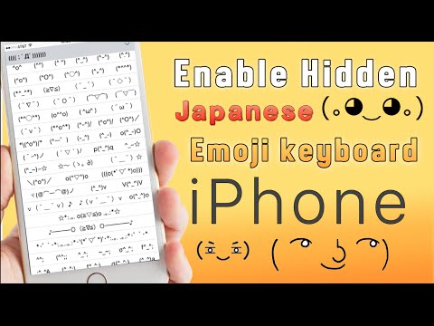 How to Enable Hidden Japanese Emoji Keyboard on iPhone