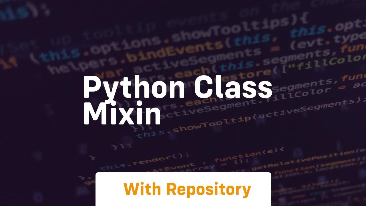 python class mixin