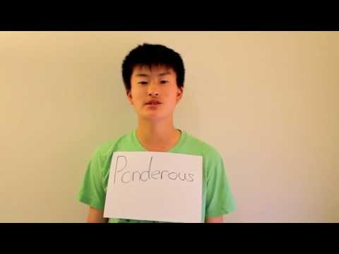 The Y.K. Dictionary - Ponderous