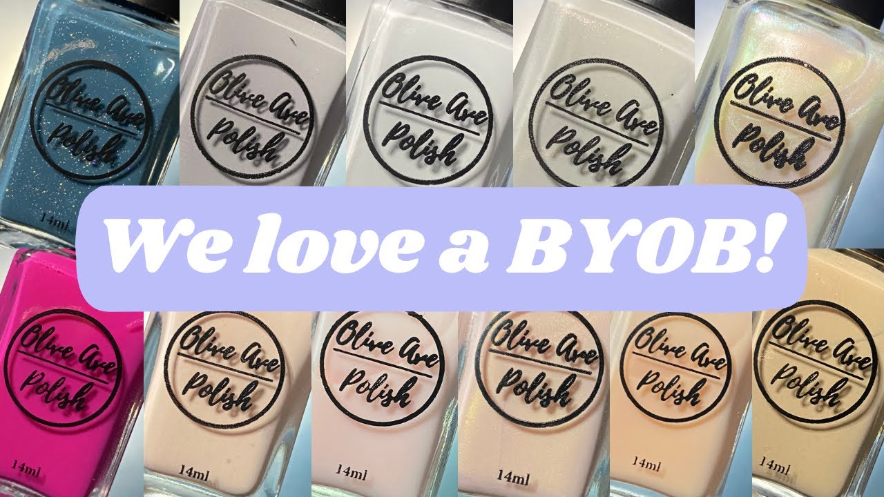NEW OFFER from Olive Ave Polish! Build Your Own Bundles every Month! 😍