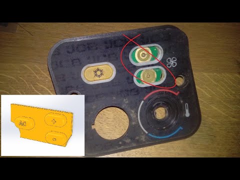 Download free STL file JCB control button • 3D printer object ・ Cults