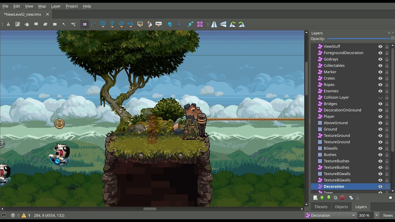 Tilemap - Tiled/LDtk layer recognition - Feature requests - GDevelop Forum