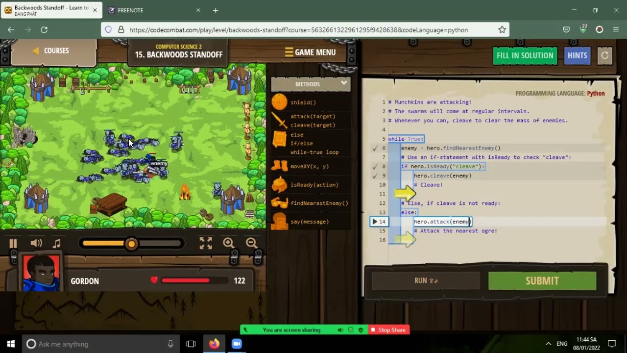 Coding for Kids : Backwoods Standoff Step-by-Step
