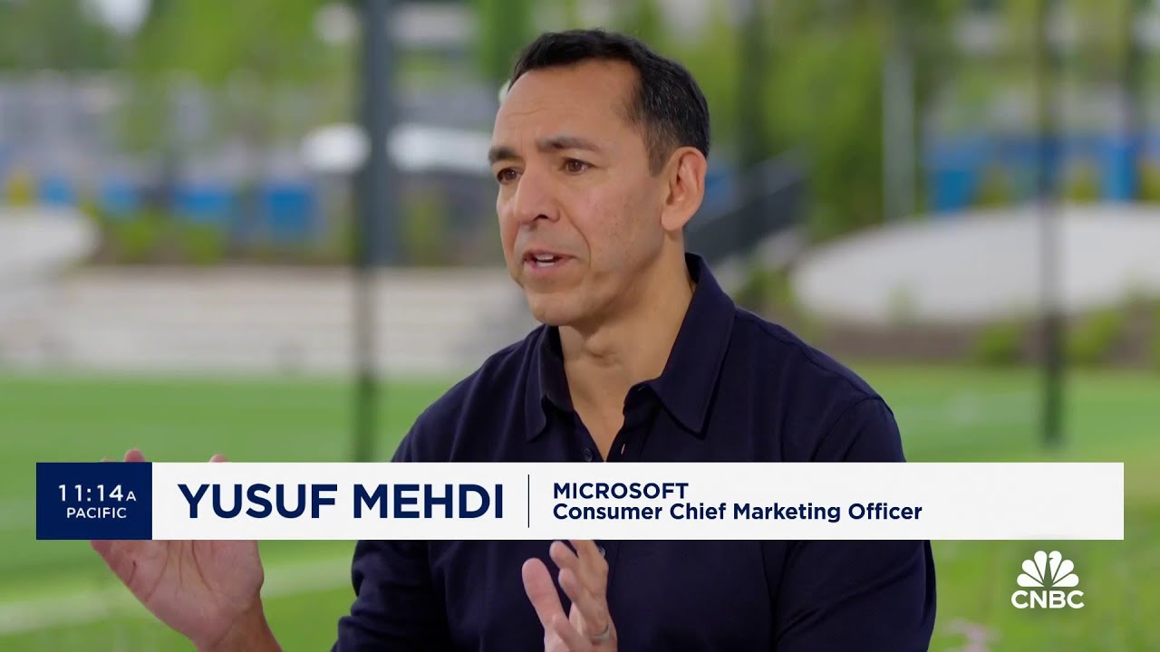 Microsoft's Yusuf Mehdi on Copilot, new PCs and AI future