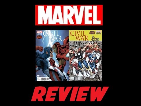 MARVEL CIVIL WAR COMIC BOOK ISSUE 1 REVIEW