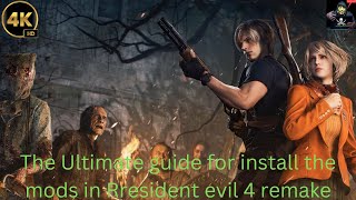 How to install mods in Resident evil 4 remake at Resident Evil 4 (2023 ...