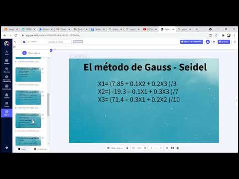 SEMANAS#10 :METODOS DE GAUSS – SEIDEL, Y DE LA INVERSA – CALCULO NUMERICO