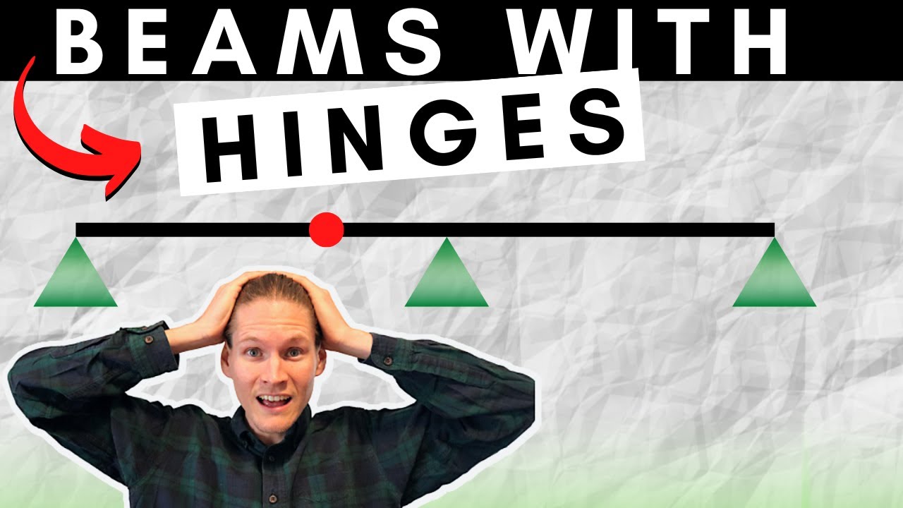 Structural Analysis with HINGES | Civil PE Exam Prep | Learn Structural Engineering